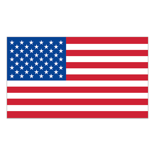 American Flag Sticker – Kennedy Graphics